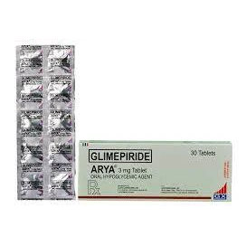 ARYA Glimepiride 3mg Tablet 1's price in the Philippines | MedsGo Pharmacy
